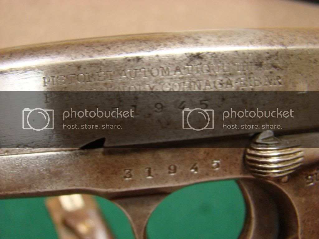 Spanish 'RUBY' Pistol French Army Contract .32 special - FRANCE - World ...