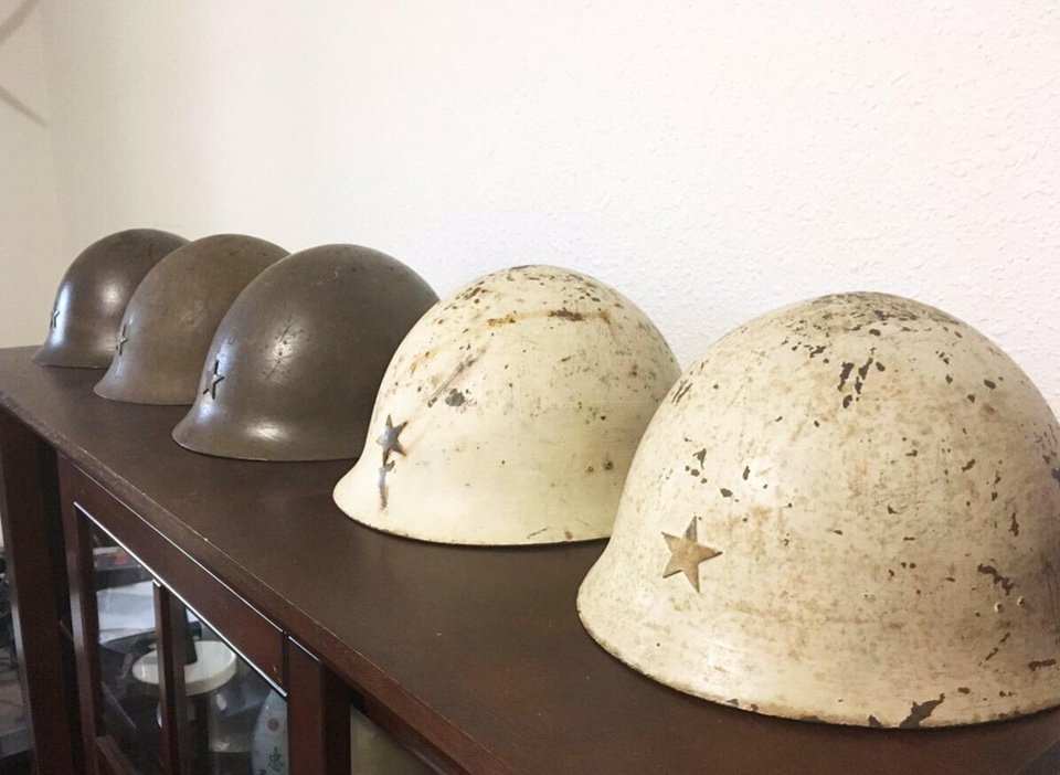 Japanese snow camo helmet - JPN HELMETS & HEADGEAR - World Militaria Forum
