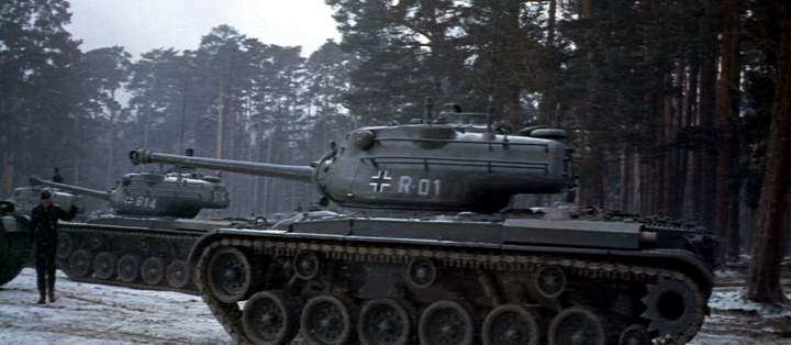 Italeri 1/35 M47 built as the Royal Tiger Command Tank in the 1965 ...