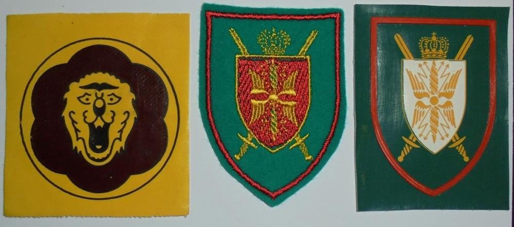 Post WWII Belgian Army Patches - BELGIUM - World Militaria Forum