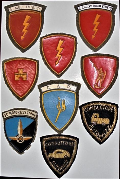 Some Italian Army Patches - ITALY - World Militaria Forum