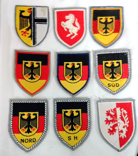 Some of my West German Collection part 4 - mostly badges / patches ...