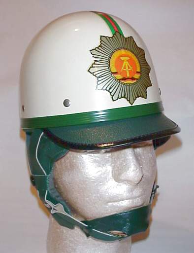Volkspolizei Motorcycle Helmet - DDR HELMETS & PROTECTIVE HEADGEAR ...