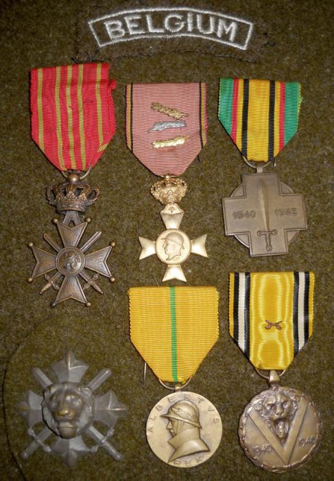 small collection of Belgian Medals - BELGIUM - World Militaria Forum