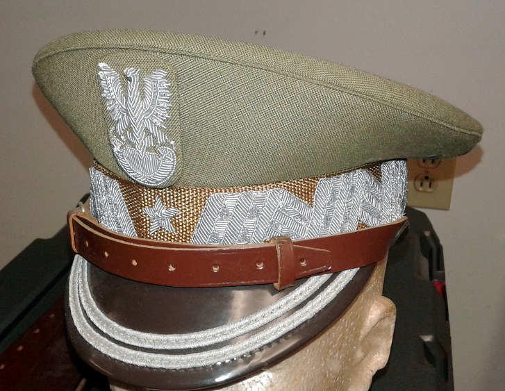 2 communist era Polish Officers visor hats - OTHER NATIONS OF EUROPE ...