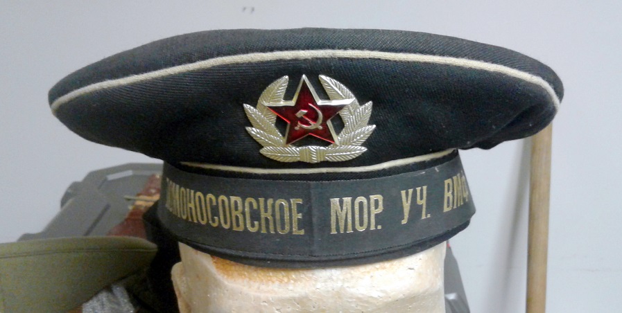 Soviet era Navy Flat Hat, need translation of the Talley - RUSSIA ...