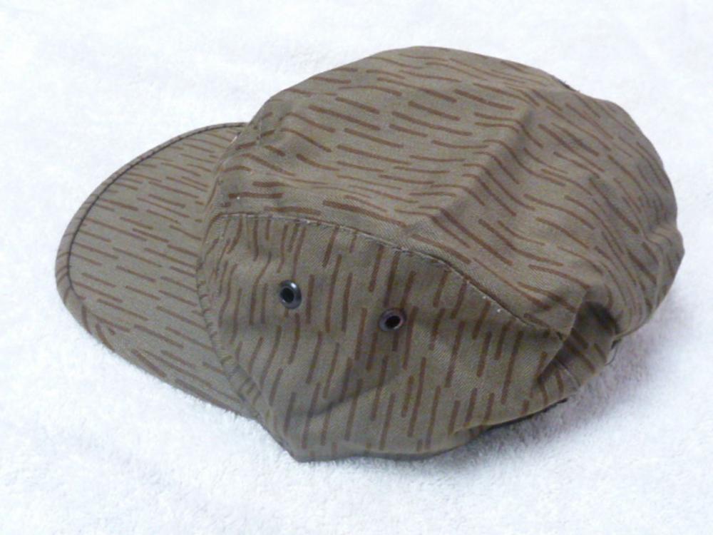 East German Rain Pattern Scrap Material M-43 Cap - DDR HELMETS ...