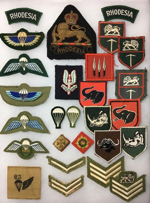 Rhodesian Army Cloth Insignia - ALL AFRICAN NATIONS - World Militaria Forum