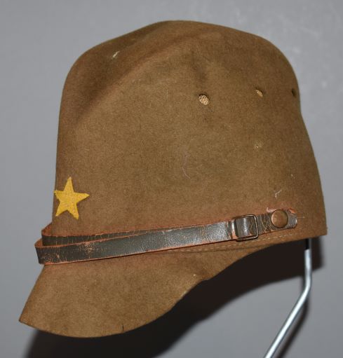 IJA felt field cap - JPN HELMETS & HEADGEAR - World Militaria Forum