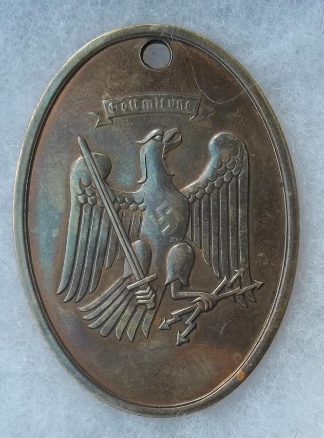 Early Prussian Kripo Disk - TR BADGES & INSIGNIA - World Militaria Forum