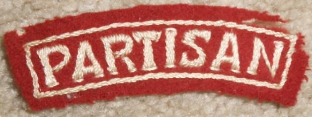 Anyone know who wore this Partisan tab? - CAN YOU IDENTIFY THIS ...