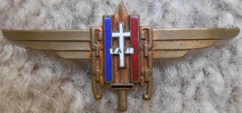 Free French Air Force badge - FR MEDALS, BADGES & INSIGNIA - World ...