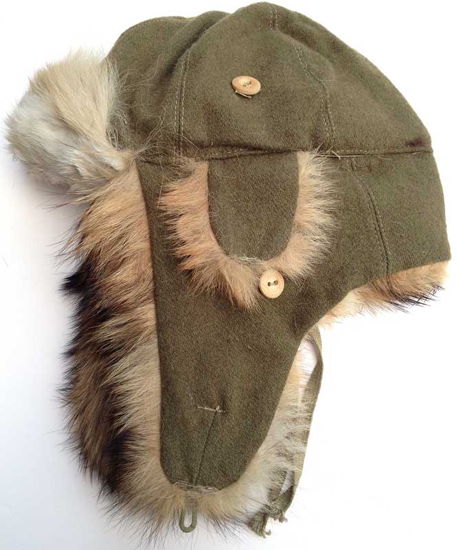 Japanese Army Fur Cap - JPN HELMETS & HEADGEAR - World Militaria Forum