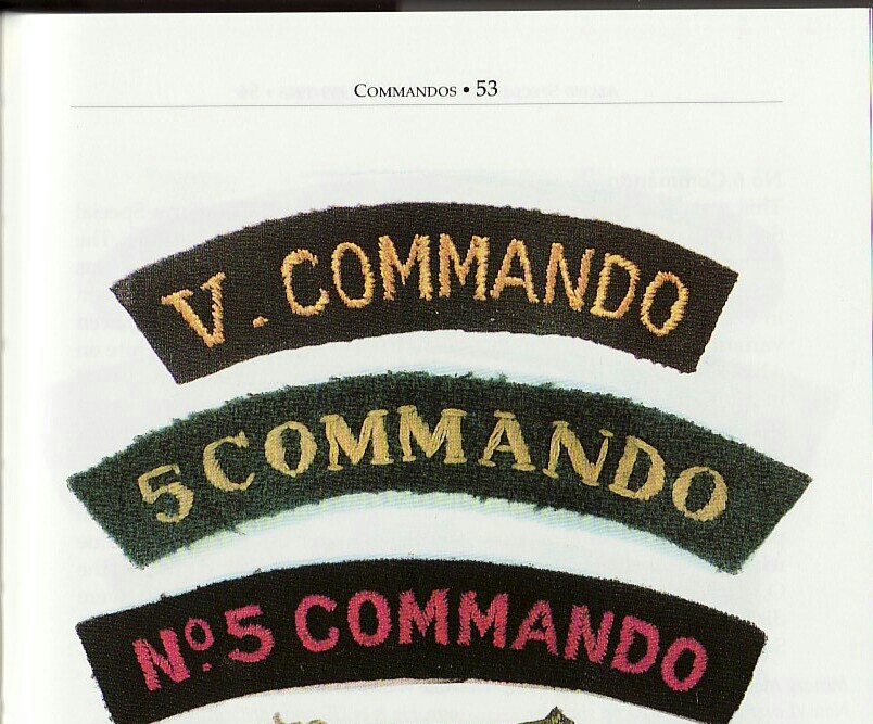 5 Commando - Uniforms, Insignia, Equipment & Medals - World Militaria Forum