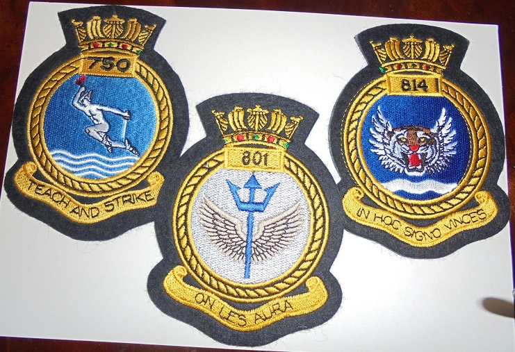 Royal Navy Fleet Air Arm Squadron and Flight patches - Uniforms ...