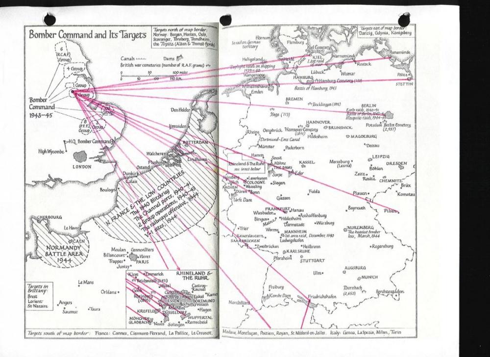 RAF Flight Officer Chancy Morey, 106 Squadron - WWII DFC Group ...