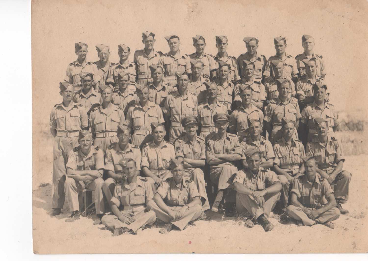 4th Indian Division Red Eagles Artillery unit, Western Desert ...