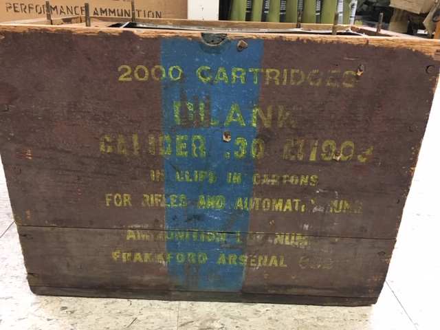 Opened crate, 7.5 MLE 1929 C boxed ammo - FR FIELD EQUIPMENT - World ...
