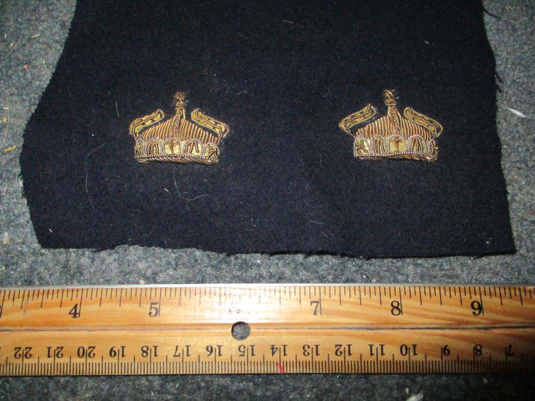 German Navy Rank Cuff Crowns - IMP-GER BADGES & INSIGNIA - World ...