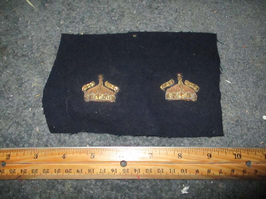 German Navy Rank Cuff Crowns - IMP-GER BADGES & INSIGNIA - World ...