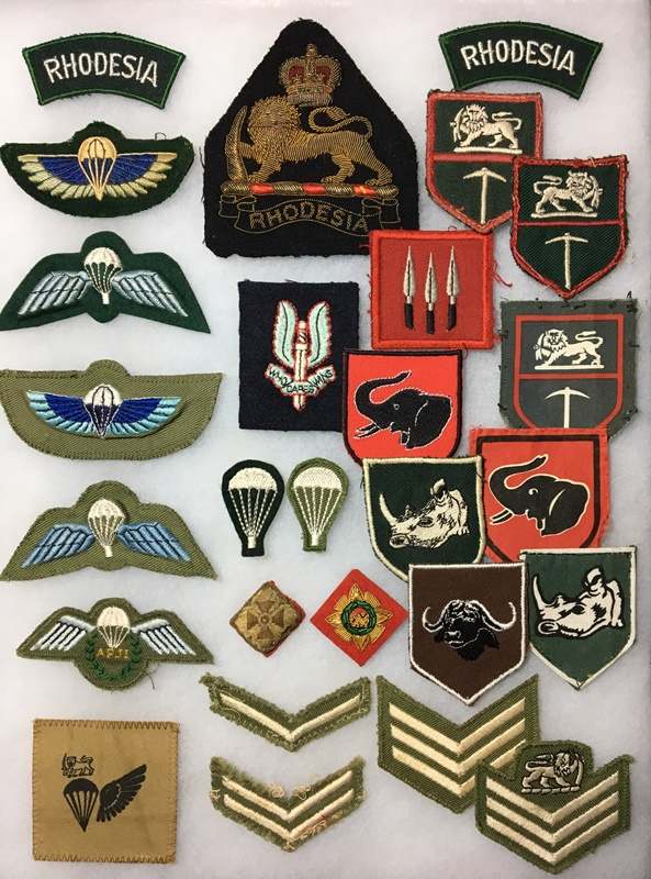 Rhodesian Cloth Insignia - ALL AFRICAN NATIONS - World Militaria Forum