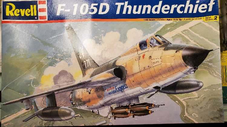 Revell's 1/48 scale F-105D "Thud" Thunderchief. - MODELING - World ...