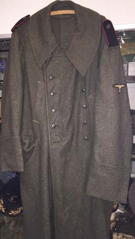 SS Artillery Overcoat - TR SS ITEMS - World Militaria Forum