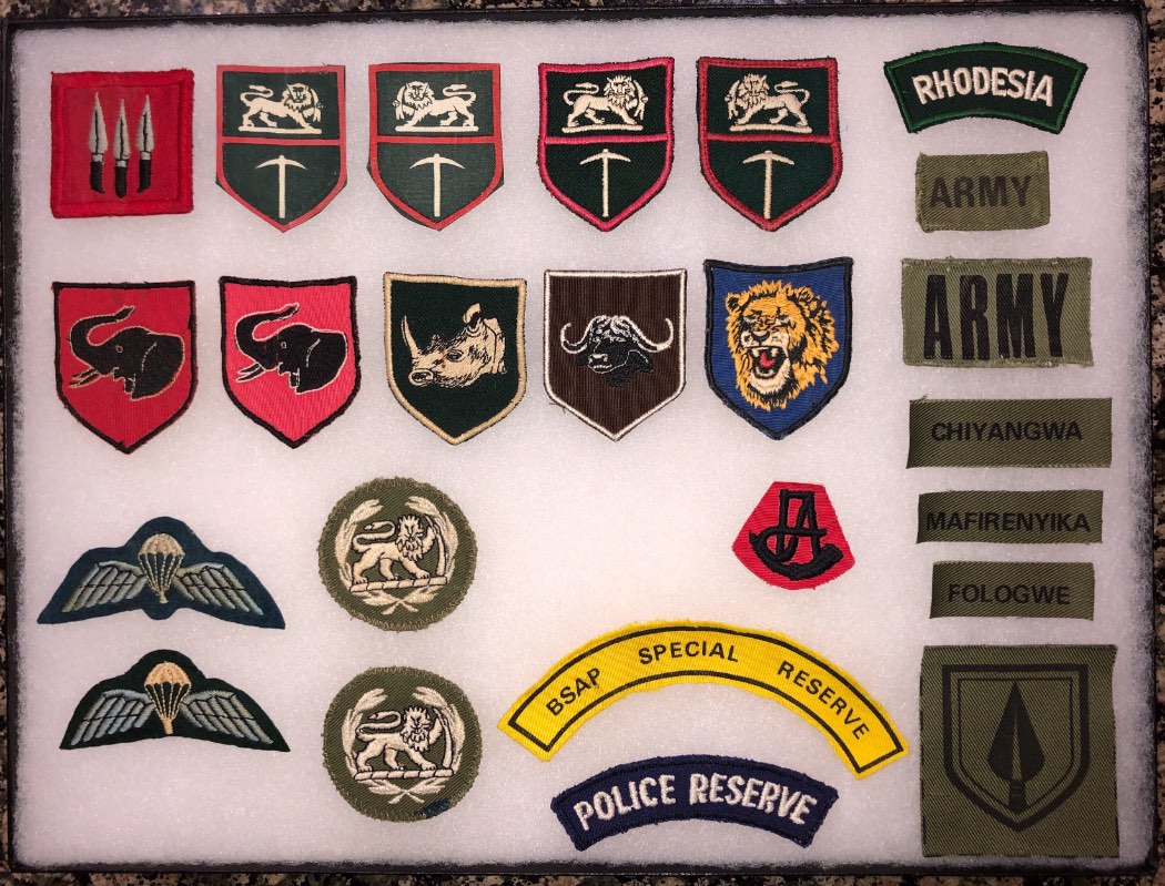 Rhodesian Cloth Insignia - ALL AFRICAN NATIONS - World Militaria Forum