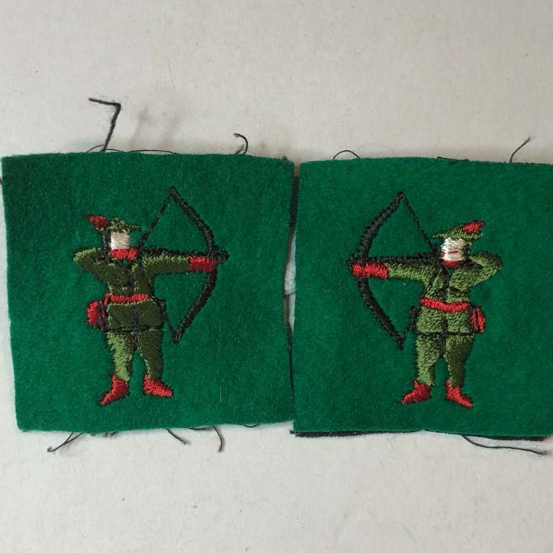 Robin Hood Formation Signs Patches - Uniforms, Insignia, Equipment ...