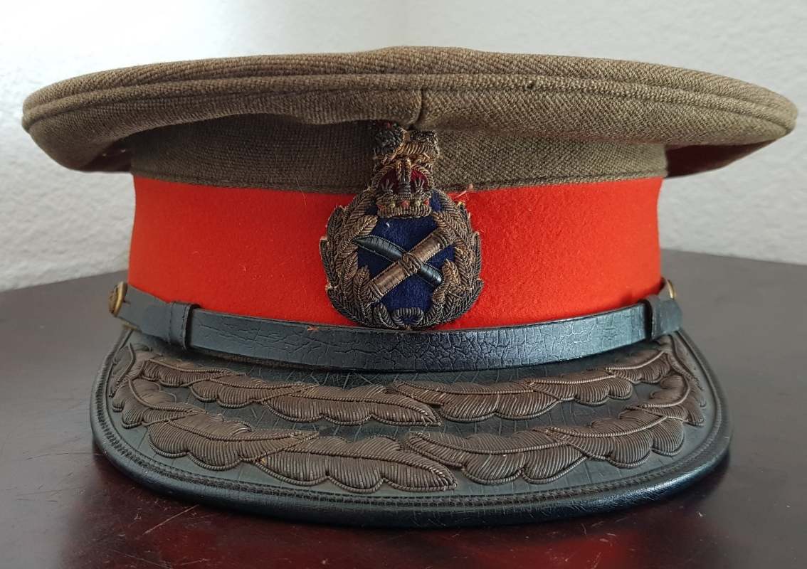 WWII British Army General Officers Cap, made by Gieves - Uniforms ...