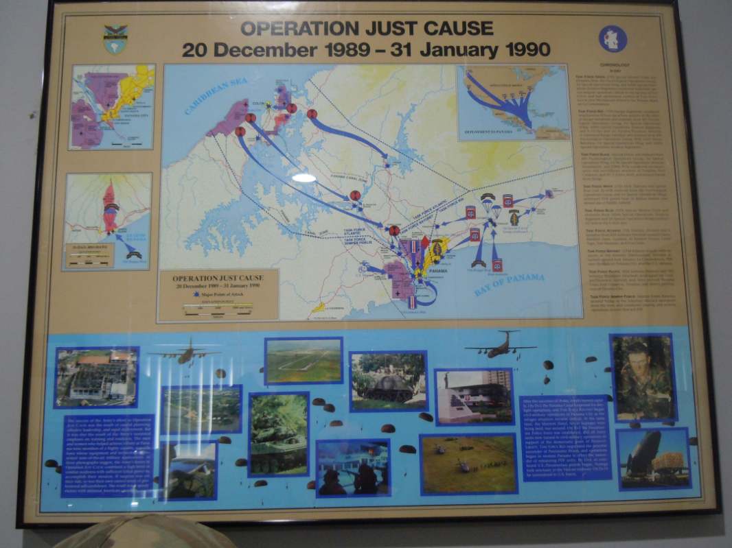 Operation Just Cause Display in Michigan - CENTRAL & SOUTH AMERICA ...