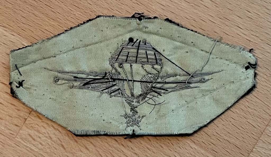 WWII Cloth/Bullion French Paratrooper Badge? - FR MEDALS, BADGES ...