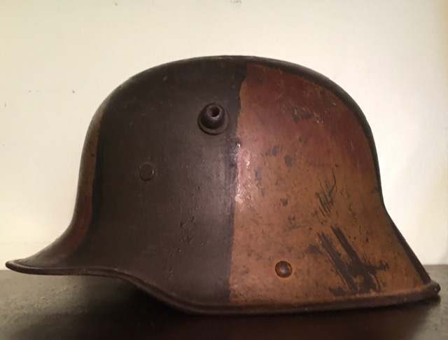 Imperial German tortoise shell cammo helmet - IMP-GER HELMETS - World ...