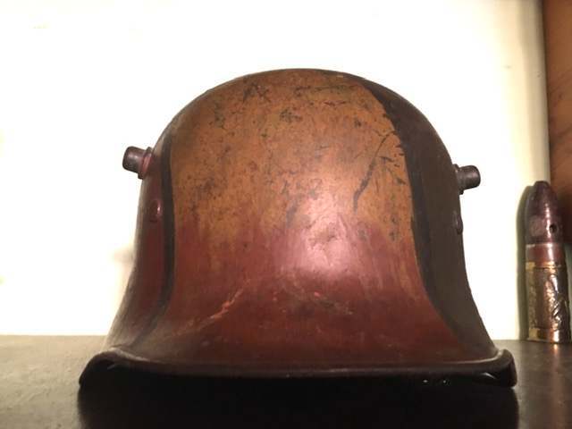 Imperial German tortoise shell cammo helmet - IMP-GER HELMETS - World ...
