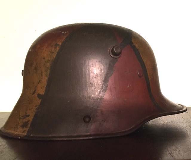 Imperial German tortoise shell cammo helmet - IMP-GER HELMETS - World ...