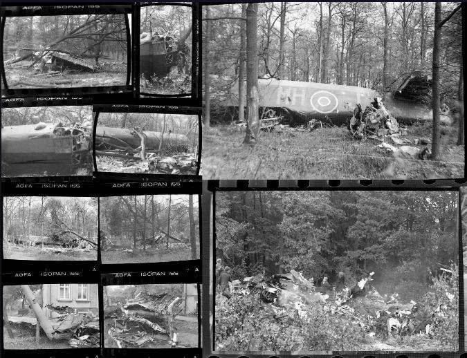 Photo of Downed RAF Halifax in Germany - The Air Force - World ...