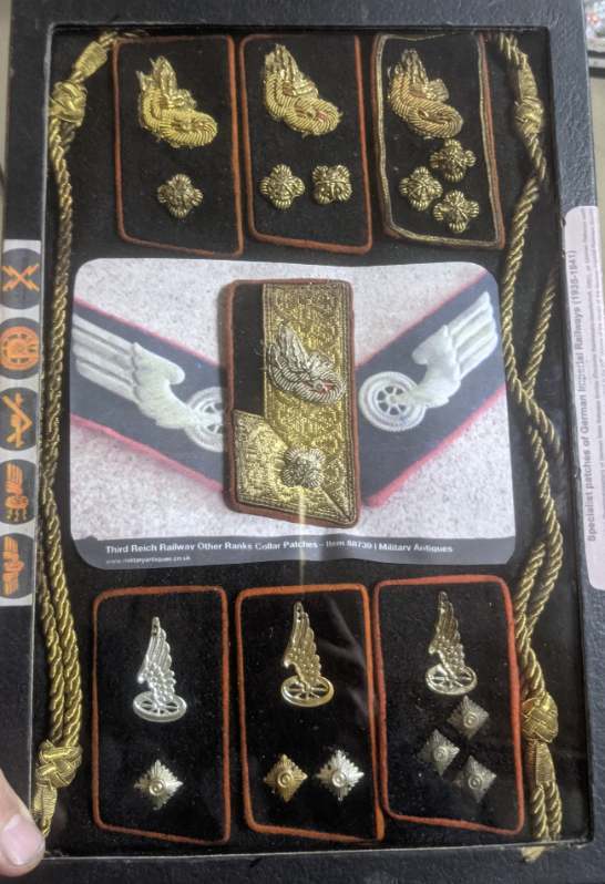 What have I got here? Railway Display. - TR BADGES & INSIGNIA - World ...