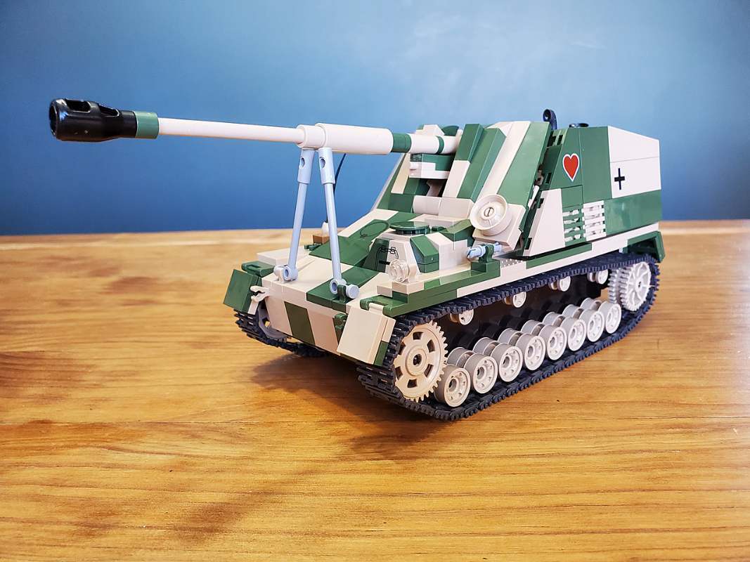COBI Brick Tank Nashorn - MODELING - World Militaria Forum