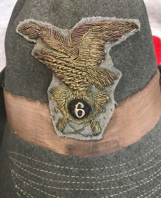 Officer 6th Alpini Regiment Hat - ITALY - World Militaria Forum