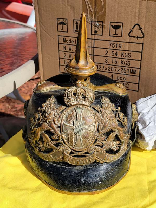 M86 Pickelhaube - IMP-GER HELMETS - World Militaria Forum