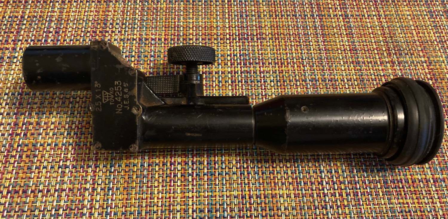 Interesting scope, type 99 machine gun - JPN SWORDS & WEAPONS - World ...