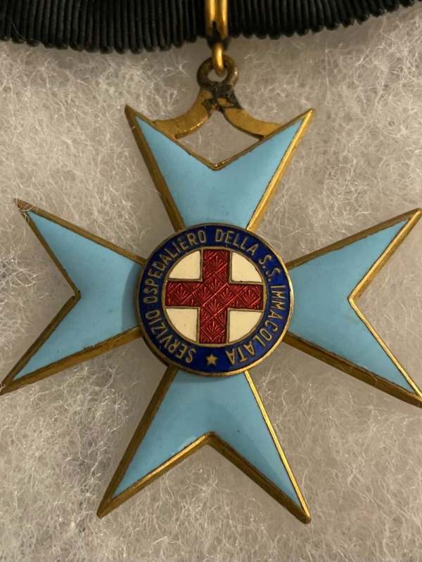 Italian Hospital Neck Order - ITALY - World Militaria Forum