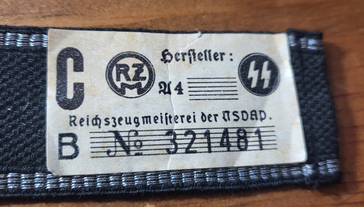 RZM SS- Gebirgsjager Cuff Title - REAL, REPRO OR FAKE? - World ...
