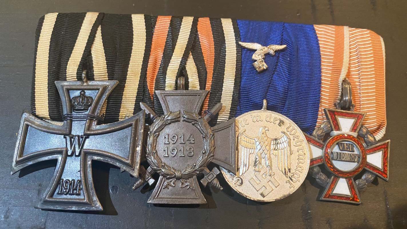 WwI luftwaffe medal bar - TR MEDALS & AWARDS - World Militaria Forum