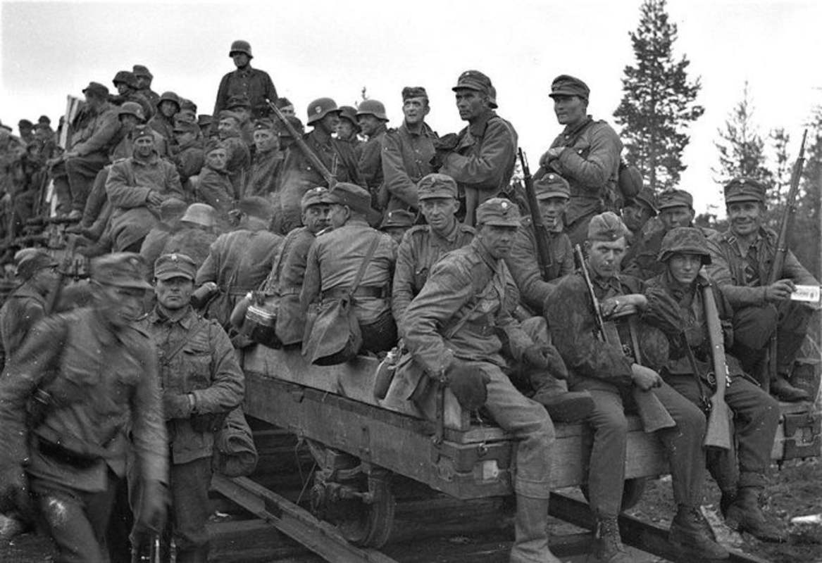 SS Nord Division and Finnish Troops July 1941. - TR PHOTOS & EPHEMERA ...