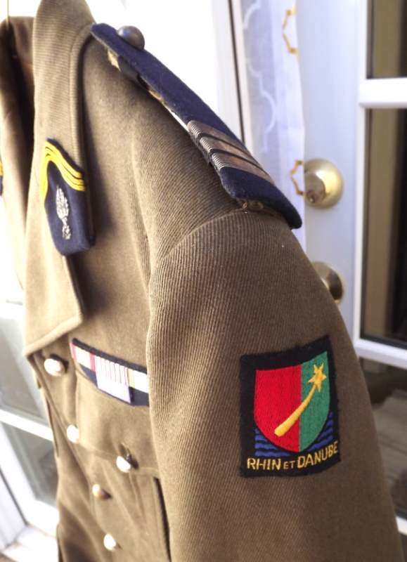 Possibly WW2 era Free French uniform find at flea market - FR UNIFORMS ...