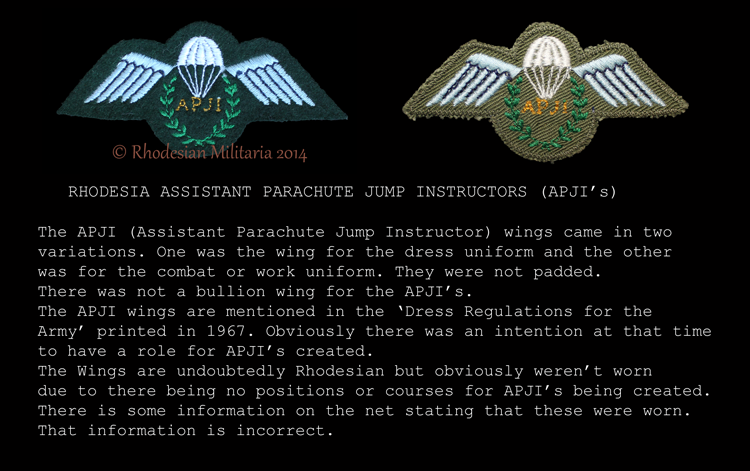 Rhodesian Cloth Insignia - ALL AFRICAN NATIONS - World Militaria Forum