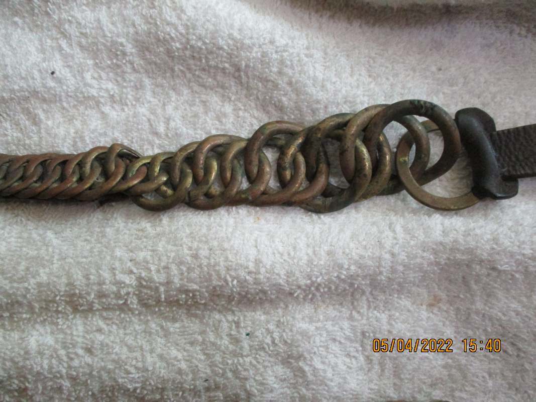 Helmet cord chains?? - CAN YOU IDENTIFY THIS? - World Militaria Forum