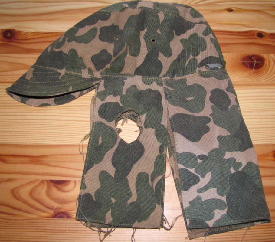 Unknown Asian? Camo Field Cap W/Havelock - CAN YOU IDENTIFY THIS ...