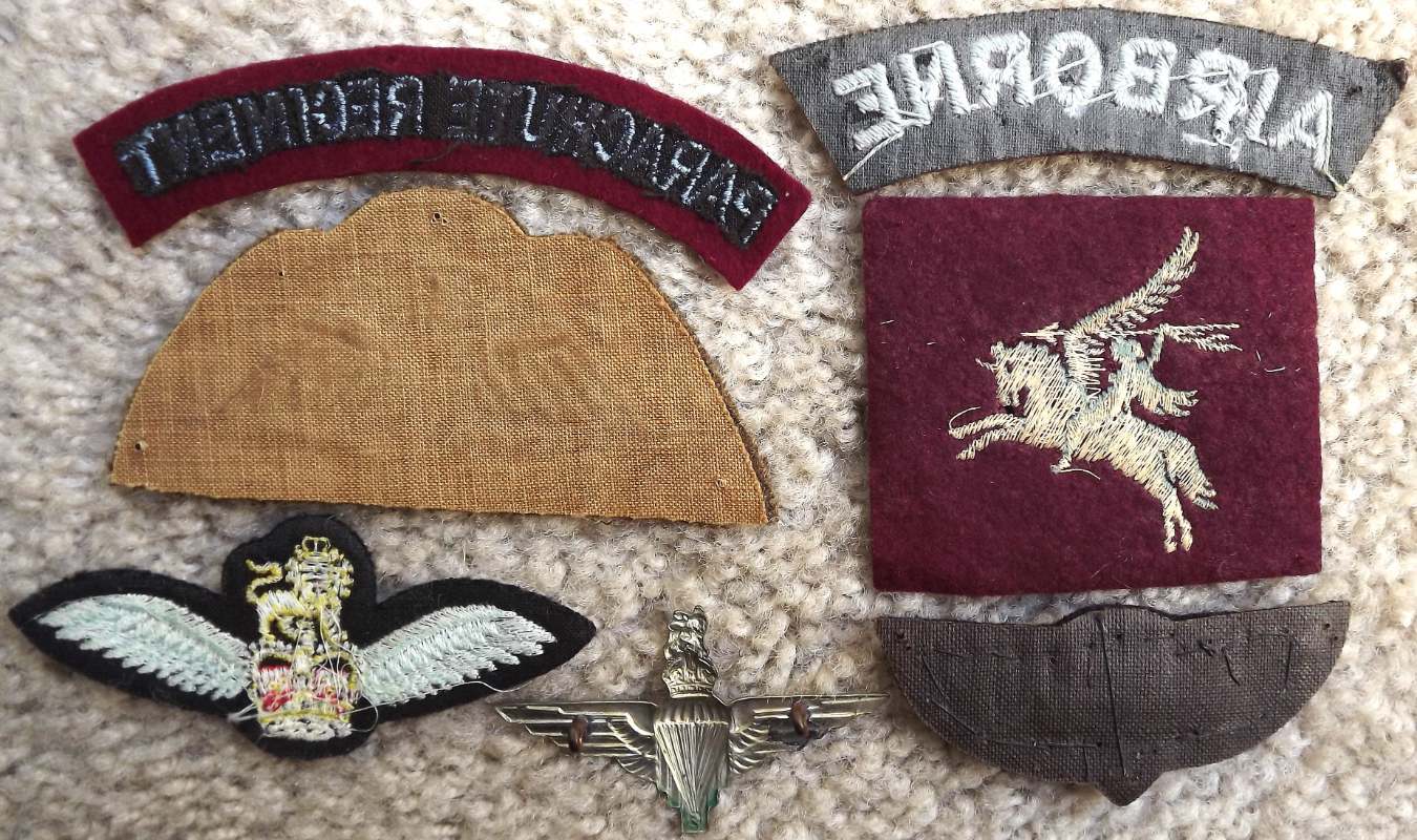 Early SAS and British Parachute Regiment insignia finds - The Army ...